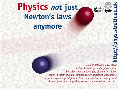 Physics Not Just Newton S Laws Anymore Quantum Computer Nanotechnology Newtons Laws