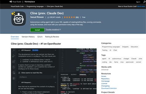 超越 Cursor Cline 解锁 VSCode 编程新体验Claude SonnetDeepSeek V 随意用 来上云吧企业上云一站式服务