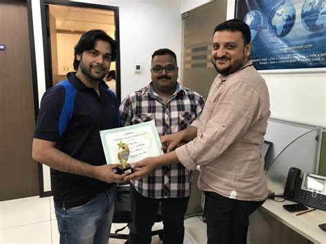 Obaid Khan On Linkedin Finally Hard Work Pays Got Rewarded For Best