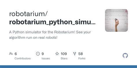 Github Robotariumrobotariumpythonsimulator A Python Simulator For The Robotarium See Your