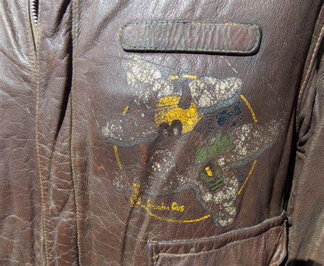 Latest Leather Patch Work Nose Art Of Gremlin Gus I Did