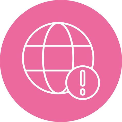 Internet Error Icon Design Symbol Vector Art At Vecteezy