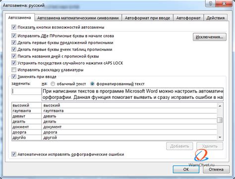 Проверка правописания орфографии грамматики и пунктуации в Word