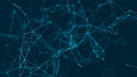 Premium Photo Abstract Background With Connecting Dots And Lines Distribution Of Triangular