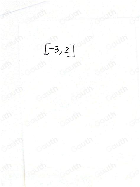 Solved Write An Interval Using Interval Notation To Describe The Set Of Values Shown Above