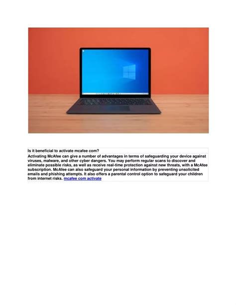 Ppt Activate Mcafee Com Powerpoint Presentation Free Download Id 11959061