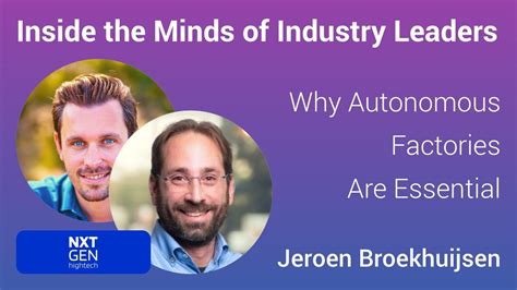 Why Autonomous Factories Are Essential