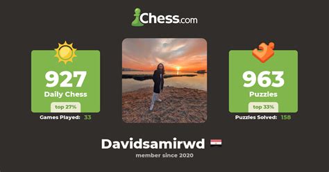 David Sam Davidsamirwd Chess Profile