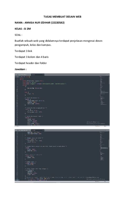 Doc Tugas Membuat Desain Web