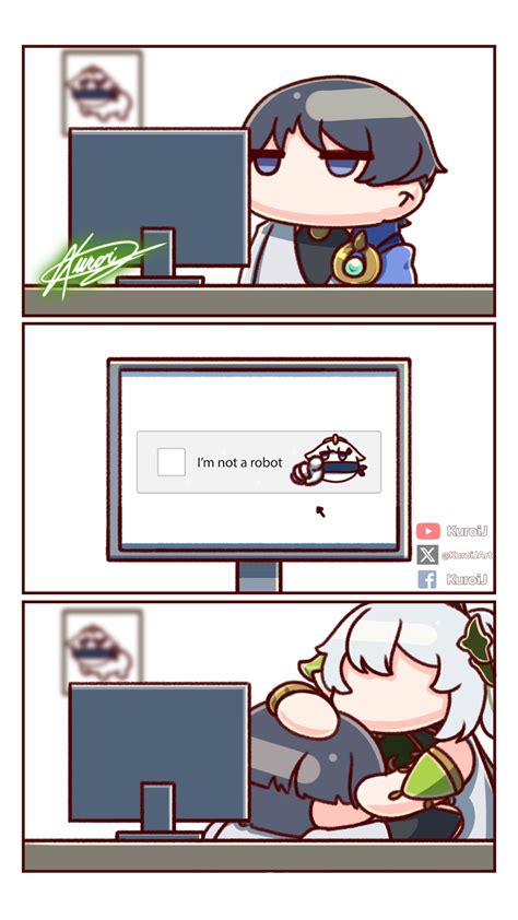 Paimon Nahida Scaramouche And Wanderer Genshin Impact Drawn By Kuroij Danbooru