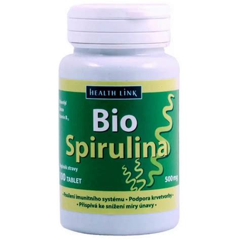 Bio Spirulina 500 Mg 100 Pharmstyle