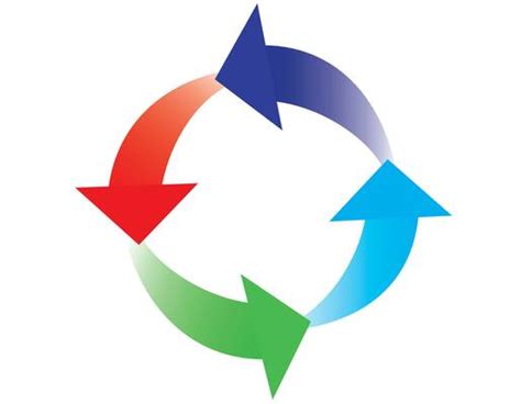 Three Arrow Circle Vector Art Icons And Graphics For Free Download