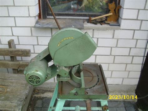 Erich Weidmann Metallkreissäge Kaltkreissäge Kappsäge Metall In