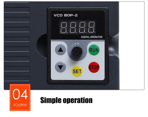 Analog Delta Vco Bop 2 Vfd Compact Universal 5 5kw 380v Variable Frequency Drive Converter