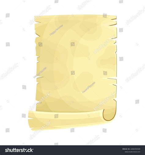 Old Scroll Roll Papyrus Parchment Paper Stock Vector Royalty Free 2200354509 Shutterstock