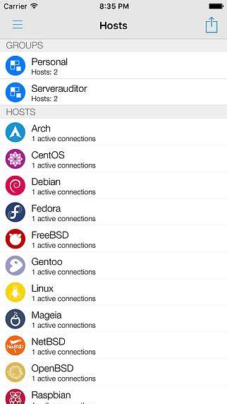 Télécharger Serverauditor Ssh Shell Console Terminal
