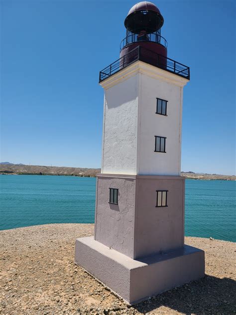 Visiting The Lighthouses Of Lake Havasu Go Full Time Rving Lake