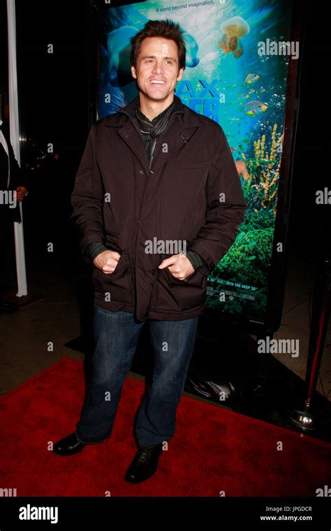 Jim Carrey At The Special Screening Of Imax Under The Sea 3d At The