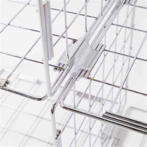 Chrome Grid Cube Display 4 Compartments For Sale Fast UK Delivery