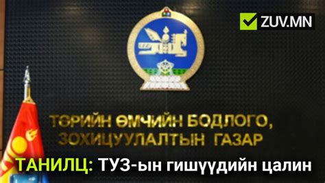ТАНИЛЦ ТУЗ ын гишүүдийн цалин