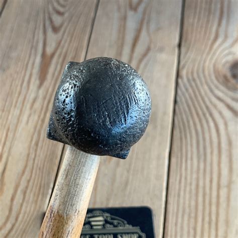 Sold H555 Vintage Blacksmith Made Heavy Ball Peen Hammer Vintage Tool Shop Pty Ltd