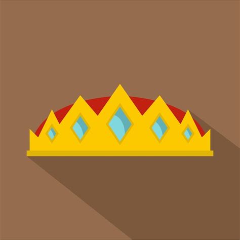 Premium Vector Small Crown Icon Flat Illustration Of Small Crown
