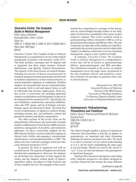 Pdf Ulcerative Colitis The Complete Guide To Medical Management · · 2012 06 16ulcerative