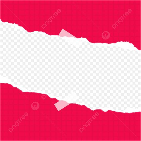 찢어진 된 종이 일러스트 빨간색 디자인 찢어진 종이 스크롤 종이 페이지 넘기기 Png 일러스트 및 Psd 이미지 무료 다운로드 Pngtree