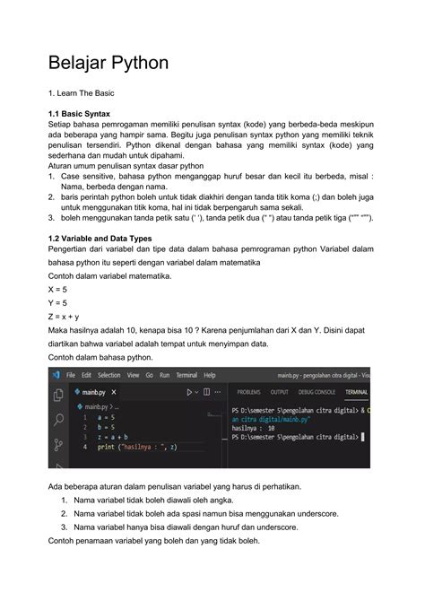 Belajar Python Docx