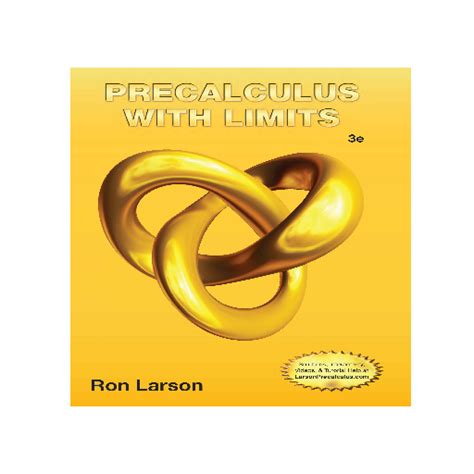 Precalculus With Limits 3rd Edition Chopbox