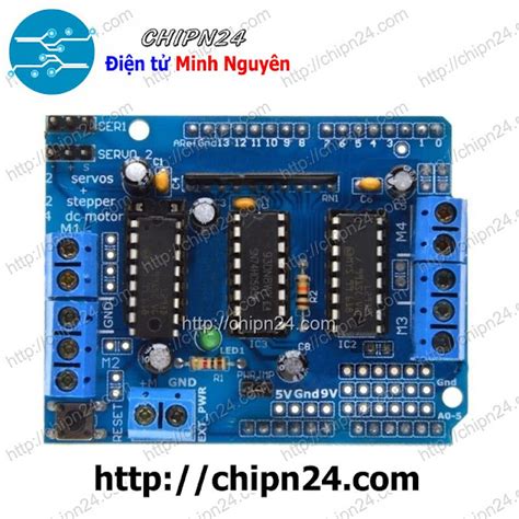 [b13] mạch Điều khiển Động cơ l293d arduino motor shield l293 l293d