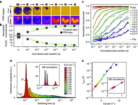 A Memristor Governed By Nucleation Limited Ferroelectric Domain Download Scientific Diagram