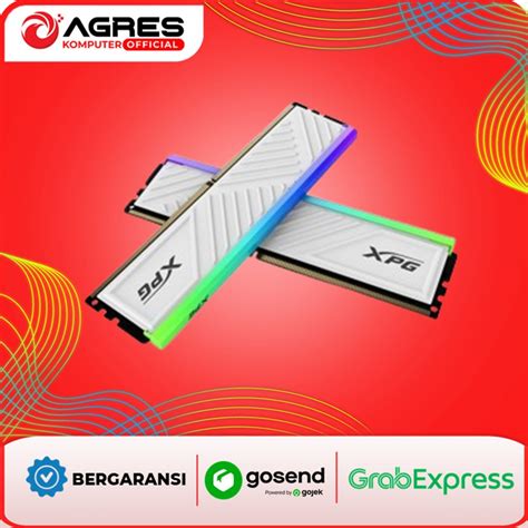 Jual Adata Xpg Ram Longdimm Ddr4 16gb 8gbx2 Pc3200 Spectrix D35g Rgb White Shopee Indonesia