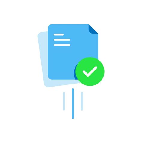 Success Upload Data Document File Concept Illustration Flat Design Vector Eps10 Modern