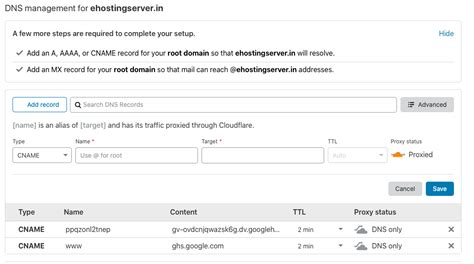 How To Point Custom Domain To Blogger Using Cloudflare Dns