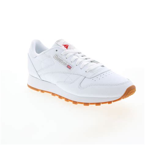 Reebok Classic Leather Gy0952 Mens White Lace Up Lifestyle Sneakers Sh
