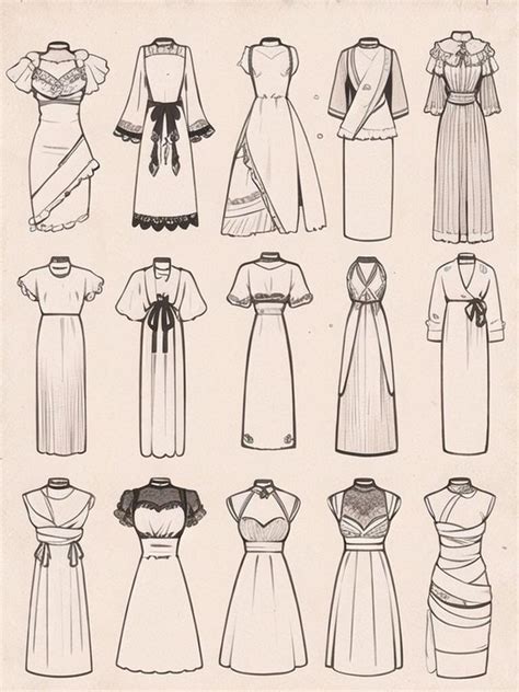 衣服设计的简笔画怎么画简单又好看简单又好看（流行16张） 简笔画图片大全