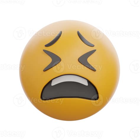 Tired Smiley Face Emoticon Tired Face Emojis Png Exhausted Expression