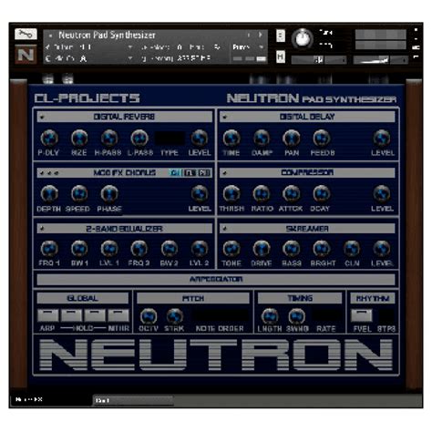 Neutron Pad Synthesizer For Kontakt