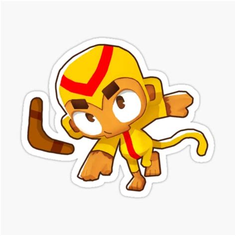 Dart Monkey TD 6 BTD6 Sticker By Andrea004 Redbubble