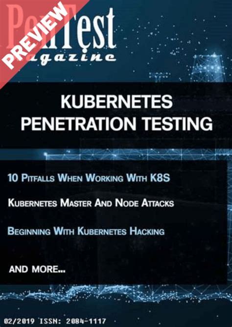 Pentest Magazine On Linkedin Preview Kubernetes Penetration Testing Pentestmag