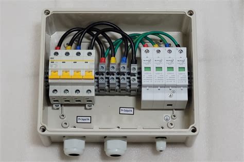 Array Junction Box Dcdb Box And Acdb Box 6 In 6 Out 1000v
