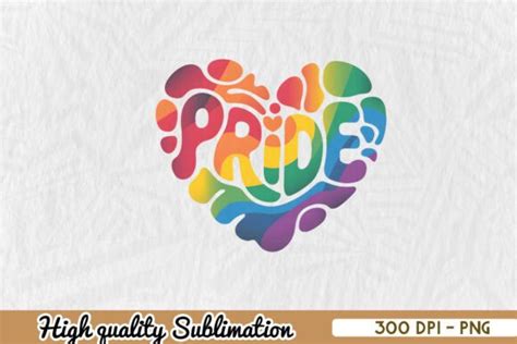 Prode Heart Lgbt Sublimation Png Graphic By Zanynoti · Creative Fabrica