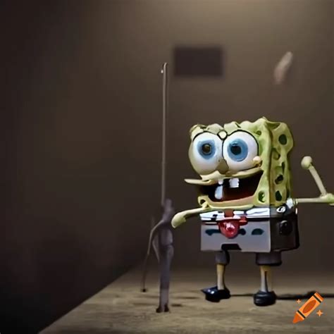 Colorized Image Of Doodlebob From Spongebob Squarepants On Craiyon