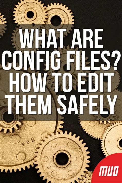 What Are Config Files How To Edit Them Safely Computer Basics Computer Knowledge Computer