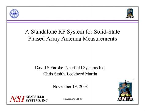 A Standalone Rf System For Solid State Phased Array Antenna