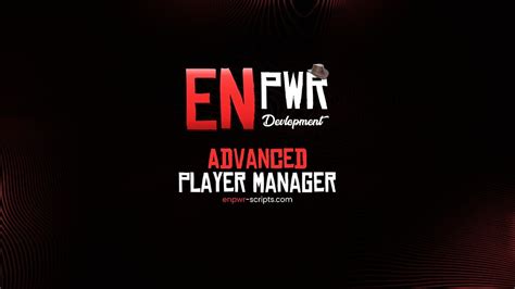 [paid] Advanced Player Manager [vorp Redem Rsg] Redm Releases Cfx Re Community