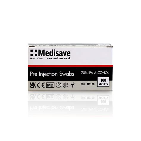 Pre Injection Swabs Medisave Uk
