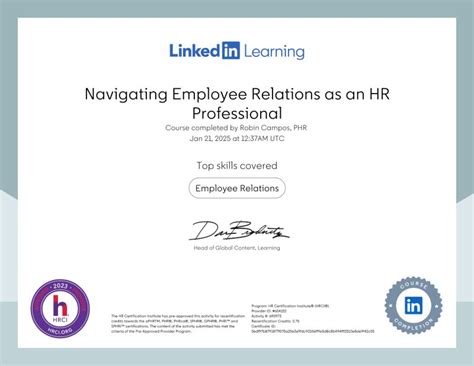 Certificate Of Completion Robin Campos Phr