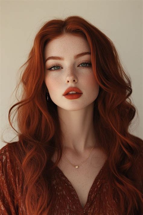 Pin By Huynh Thanh On Belles Rousse Deep Auburn Hair Hair Color